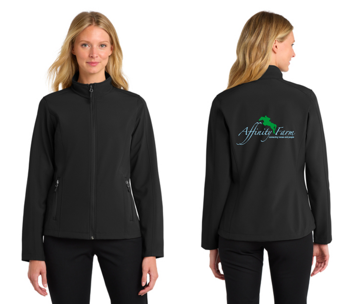 Affinity Farm - Port Authority® Core Soft Shell Jacket – Forget Me Not ...