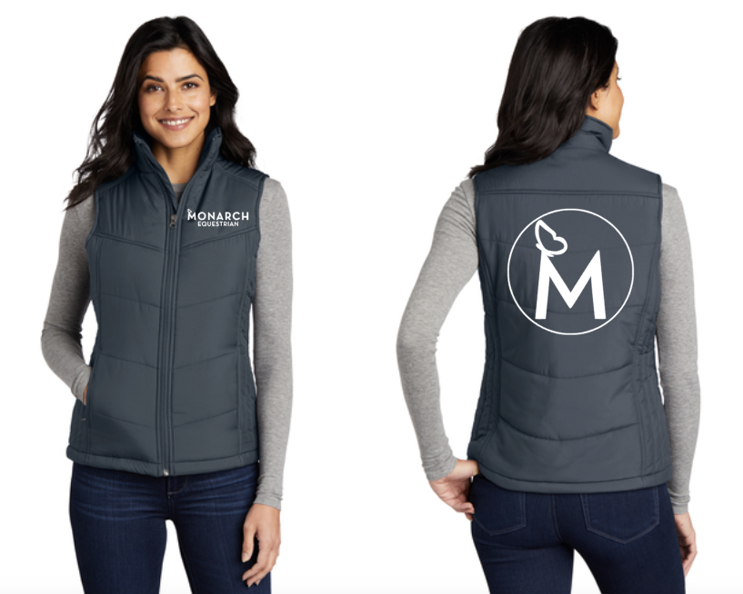 Monarch Equestrian - Port Authority® Puffy Vest (Men's, Women's ...